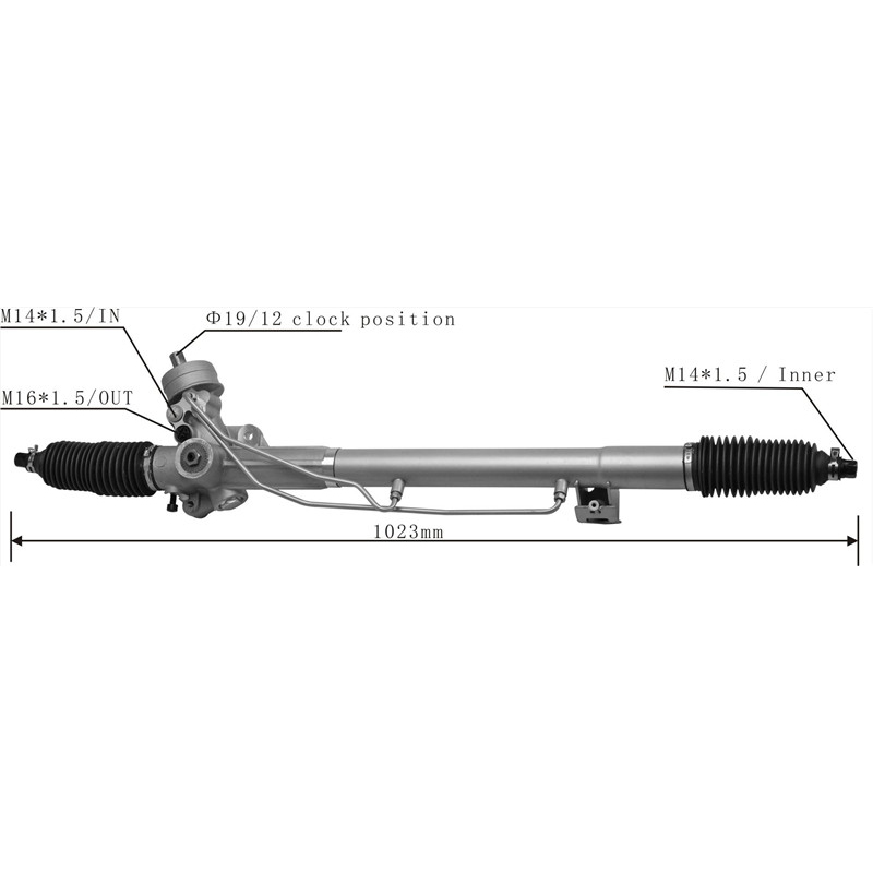 OEM 1H0 422 803A Hydraulic Steering Gear for AUDI A4 B6