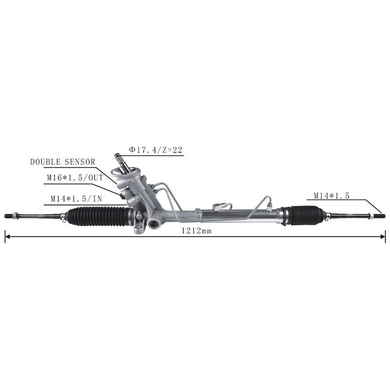 6R1423055D Hydraulic Steering Gear for VW POLO