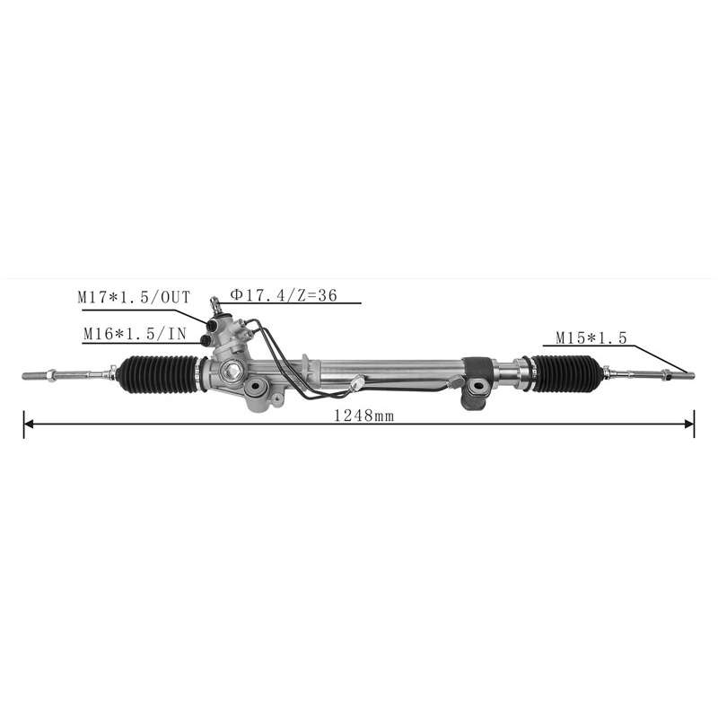 44200-35050 Steering Gear for TOYOTA 4RUNNER PRADO