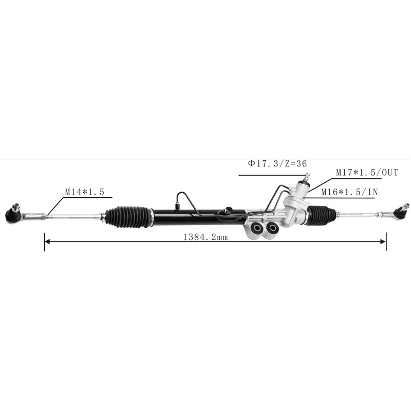 Car Parts Steering Gear for ISUZU DMAX , 8-97946131-0