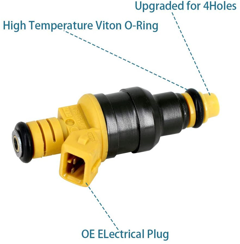 4 Holes Fuel Injector Kit 53032704AB for Chrysler Aspen Dodge Dakota ...