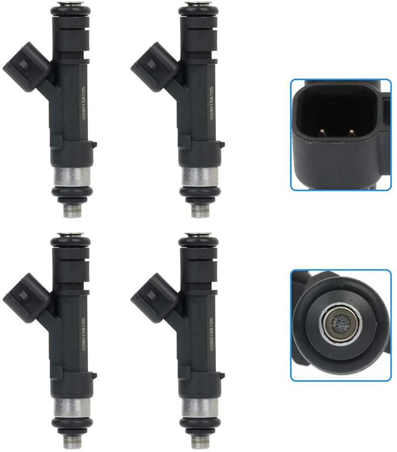 4 Holes Fuel Injector Kit 0280158105 for Ford Escape Focus Ford Fusion ...