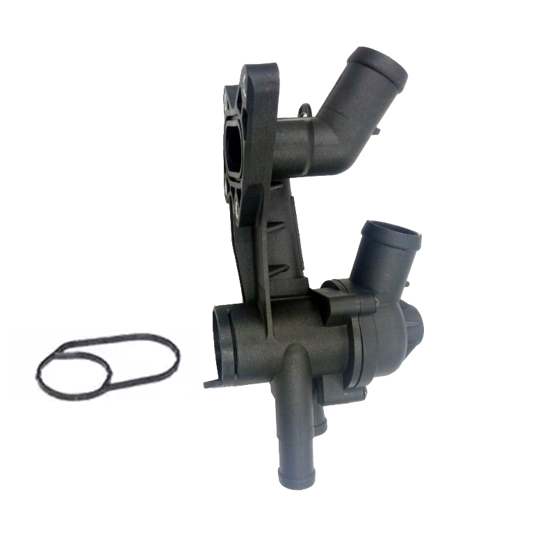 03C121111H 03C121111K Engine Coolant Thermostat Housing Assembly For VW ...
