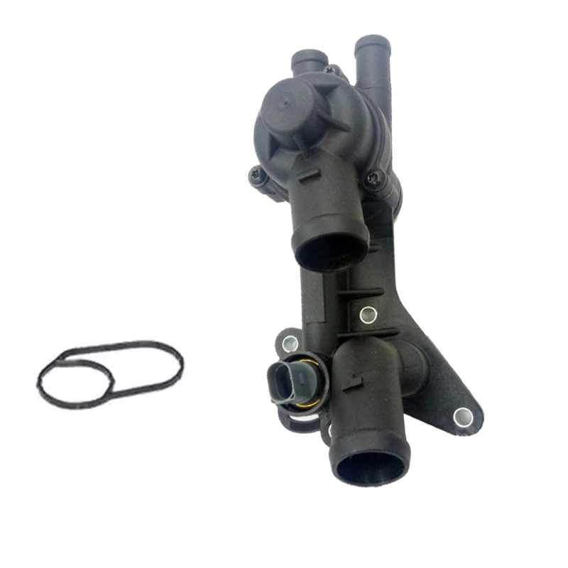03C121111H 03C121111K Engine Coolant Thermostat Housing Assembly For VW ...