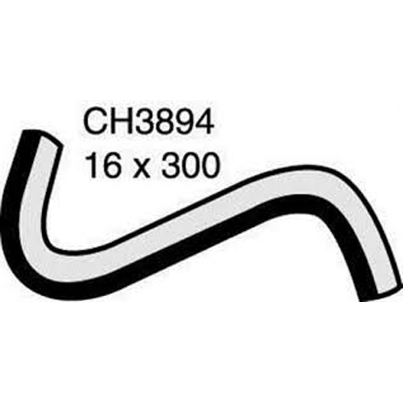 MB538827 Radiator Coolant Hose-Curved Radiator Hose Lower for ...