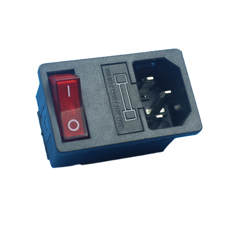 5-60A Fuse Electrical Rocker Switch 2PINS 3PINS 4PINS Power socket IB ...