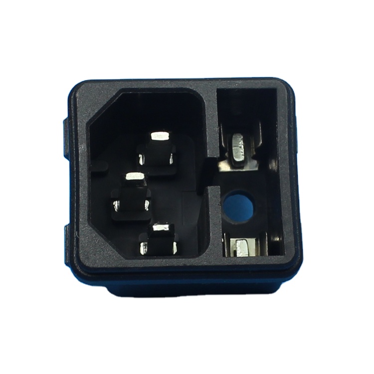 10A 250VAC AC Power Outlet Socket 3PIN Panel Mount Plug Power Socket ...